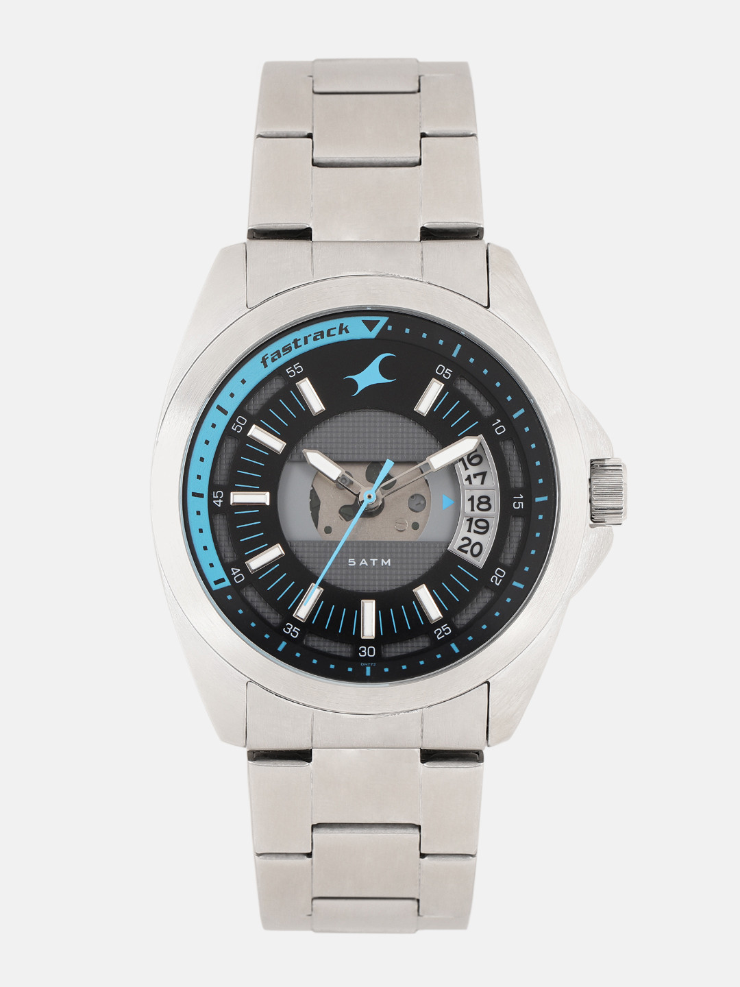 Buy Fastrack Men Black Analogue Watch 38049SM01 - Watches for Men ...
