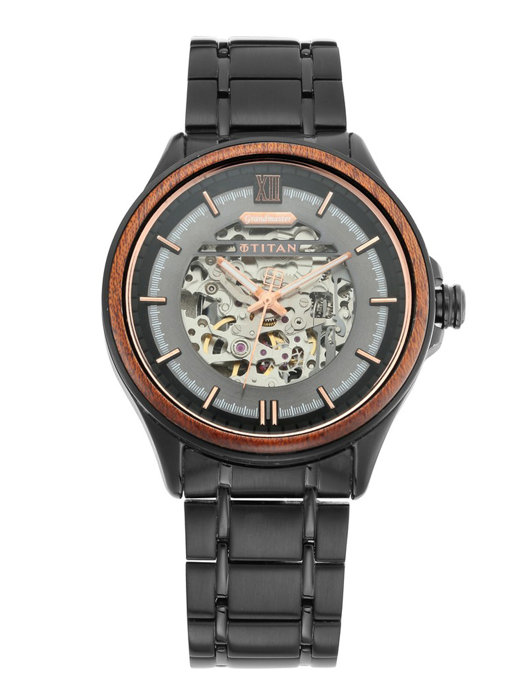 Buy Titan Grandmaster Men Grey Analogue Watch NL1793KM02 - Watches for ...