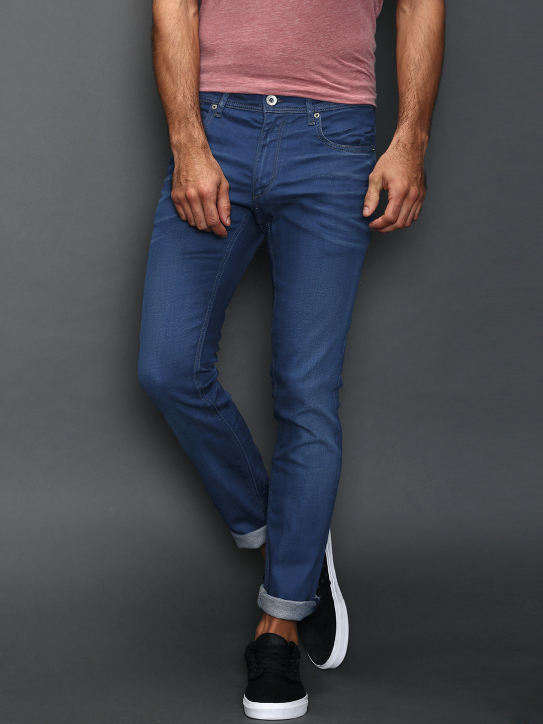 Buy SELECTED Blue Slim Fit Jeans - Jeans for Men 1010500 | Myntra