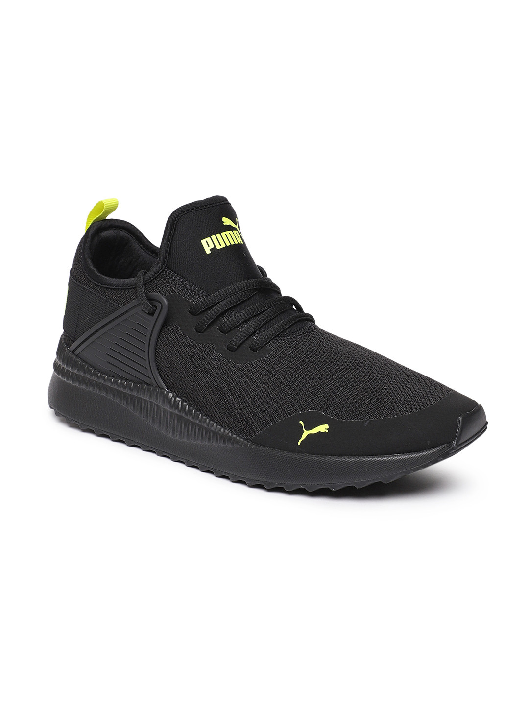 Buy Puma Men Black Pacer Next Cage Core Sneakers - Casual Shoes for Men ...