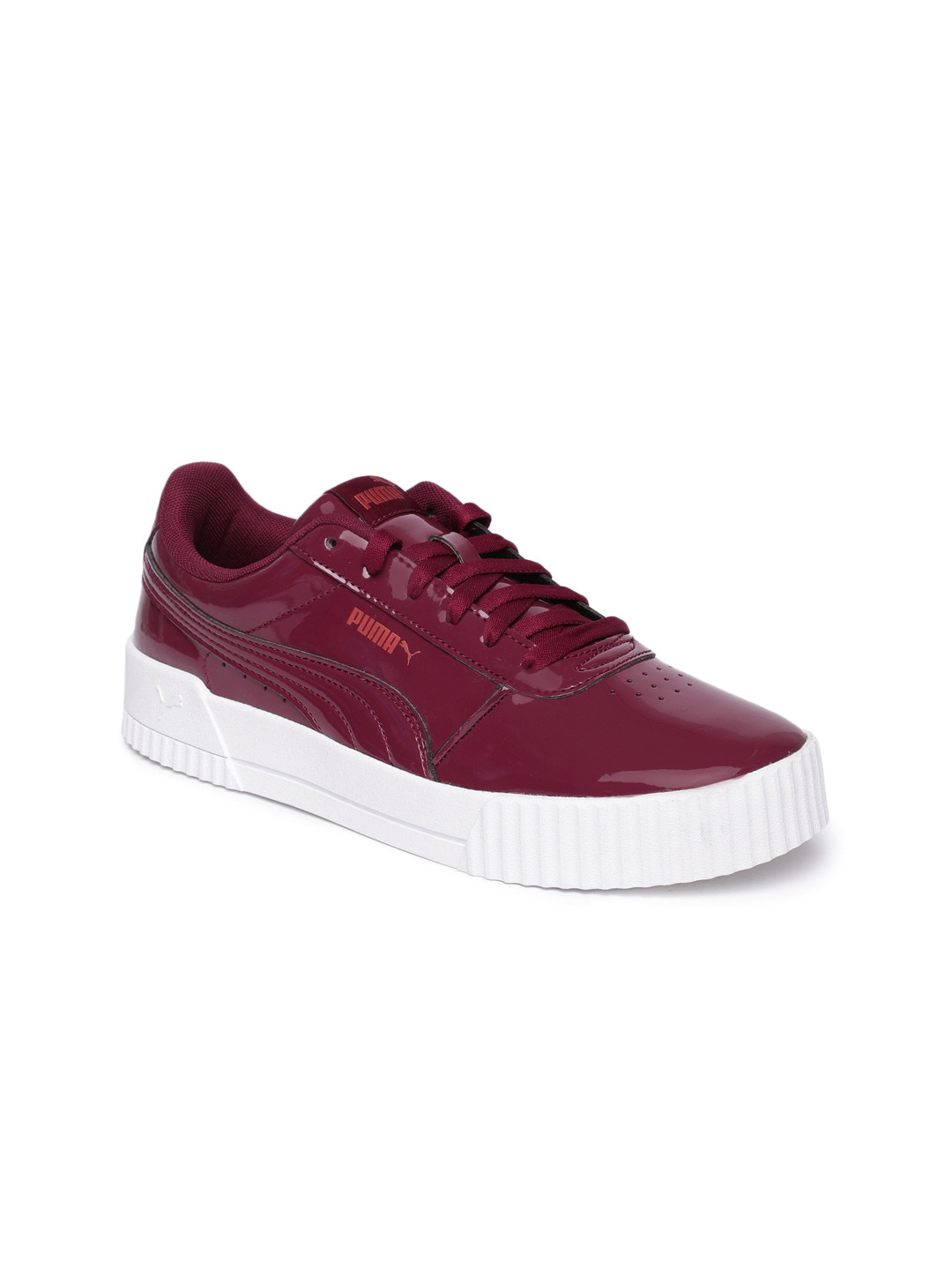 Buy Puma Women Maroon Carina P SoftFoam+ Sneakers - Casual Shoes for ...