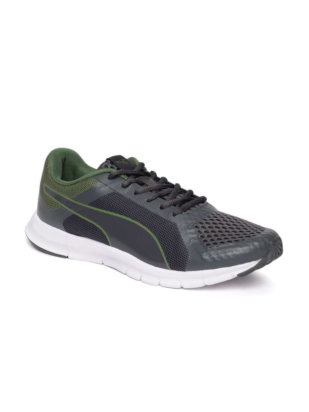 Buy Puma Men Olive Green Trackracer Running Shoes - Sports Shoes for ...