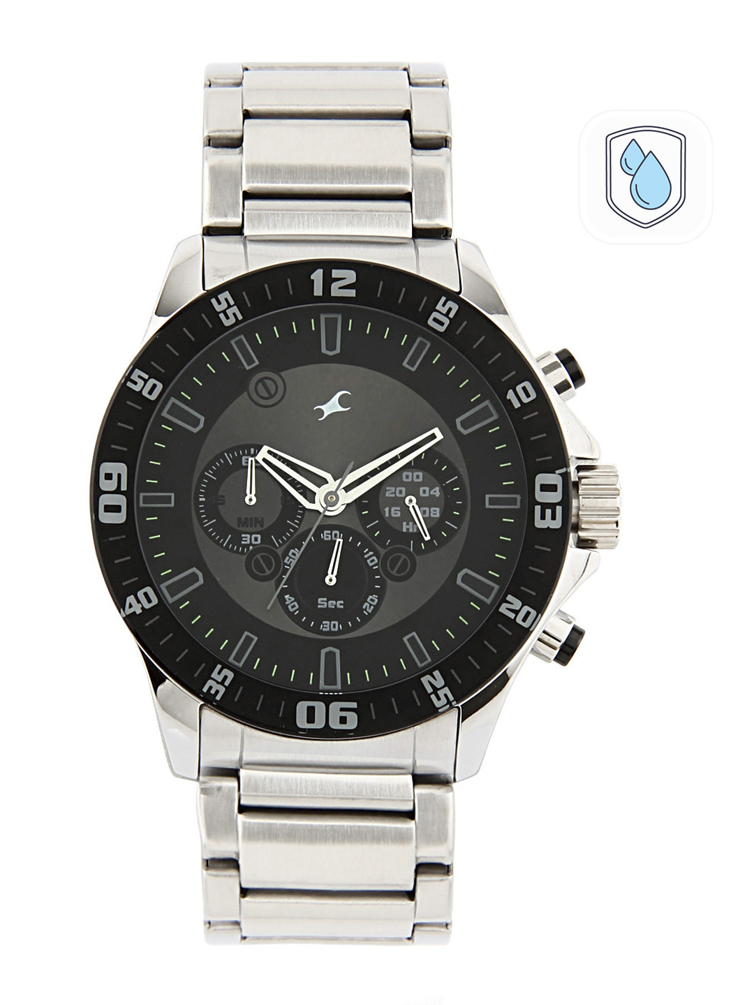 Buy Fastrack Men Black Dial Chronograph Watch 3072SM01 - Watches for ...