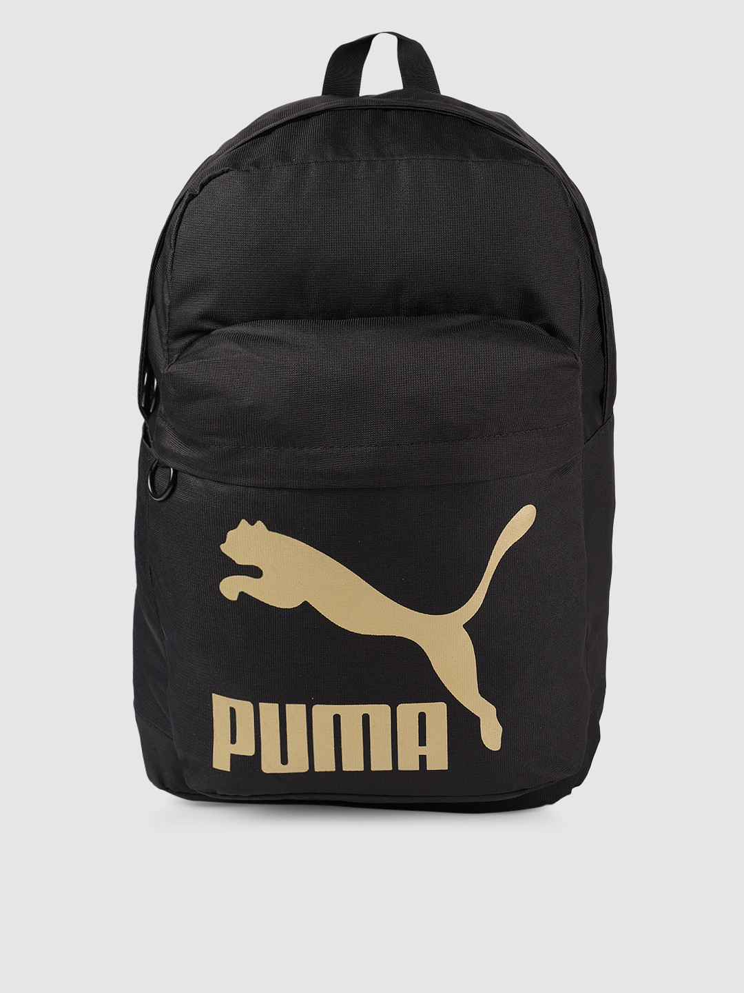 Buy Puma Unisex Black Brand Logo Originals Backpack - Backpacks for ...