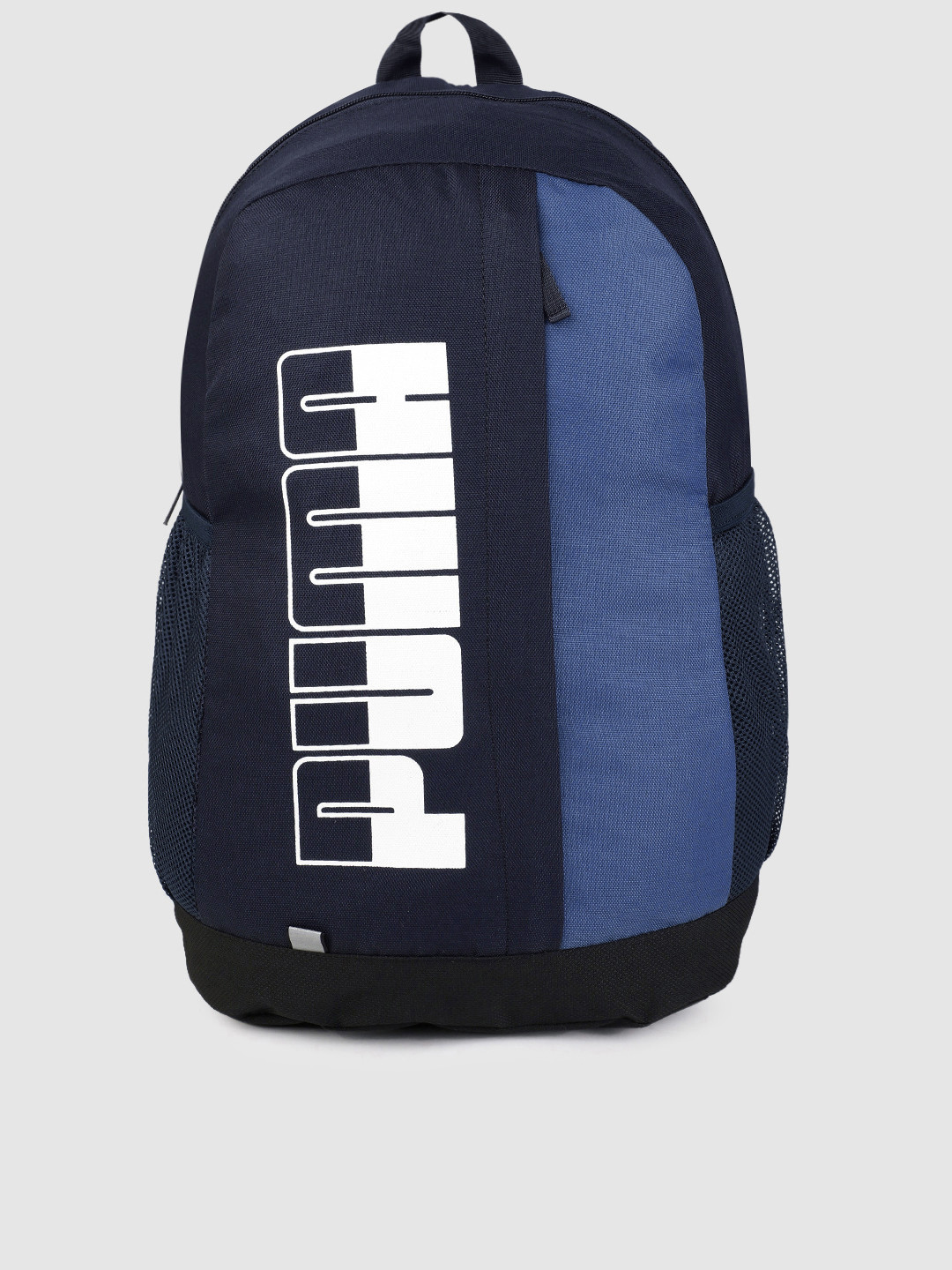 Buy Puma Unisex Navy Blue Plus II Brand Logo Backpack - Backpacks for ...