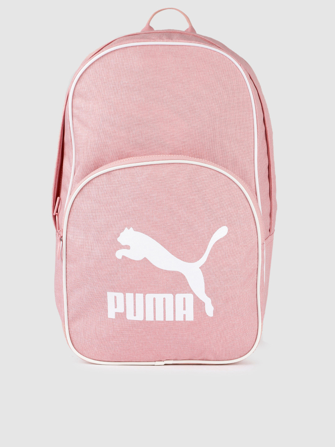Buy Puma Unisex Pink Retro Woven Brand Logo Backpack - Backpacks for ...