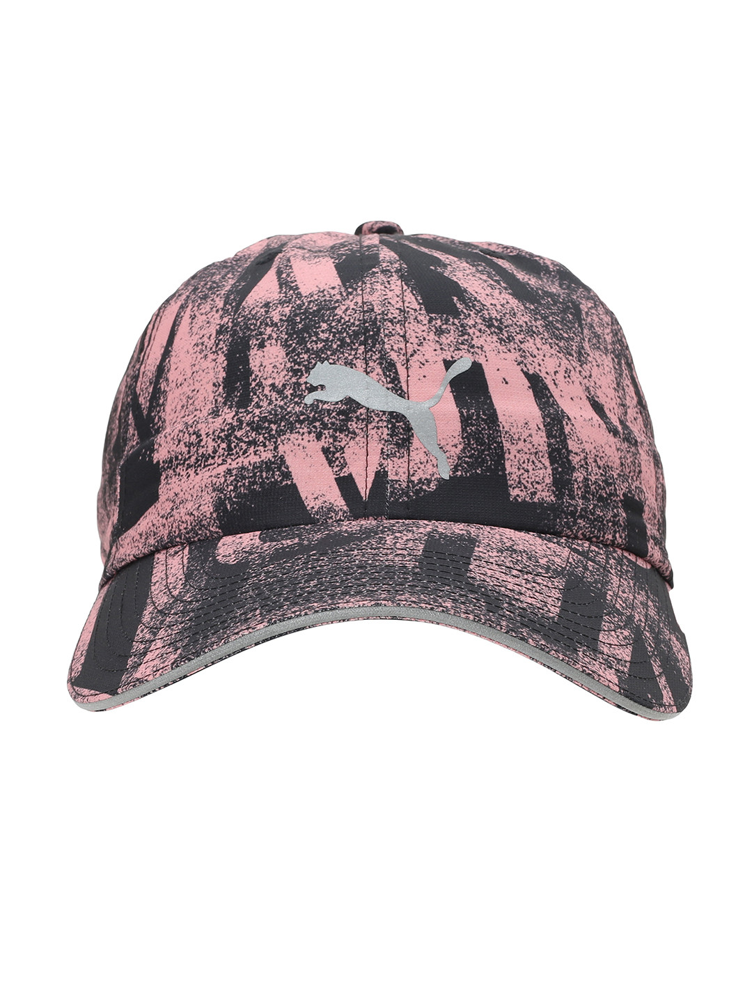 Buy Puma Unisex Pink & Black Printed Baseball Cap - Caps for Unisex ...