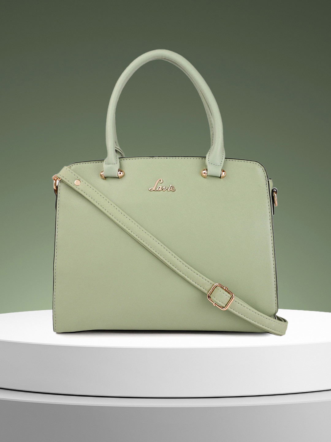 Buy Lavie Ushawu Women Mint Medium Satchel Bag - Handbags for Women ...