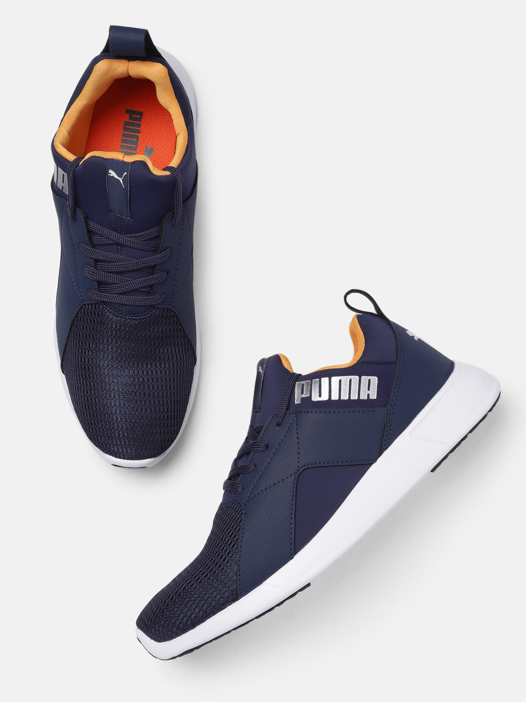 Buy Puma Men Navy Blue Zod Runner Nm Running Shoes - Sports Shoes for ...