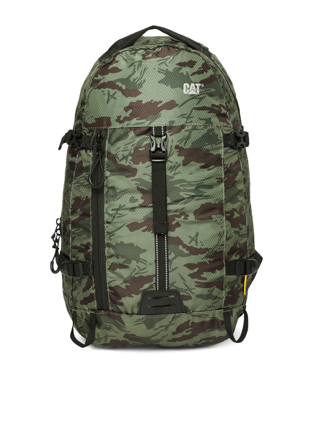 Buy CAT Unisex Green Camouflage Backpack - Backpacks for Unisex ...