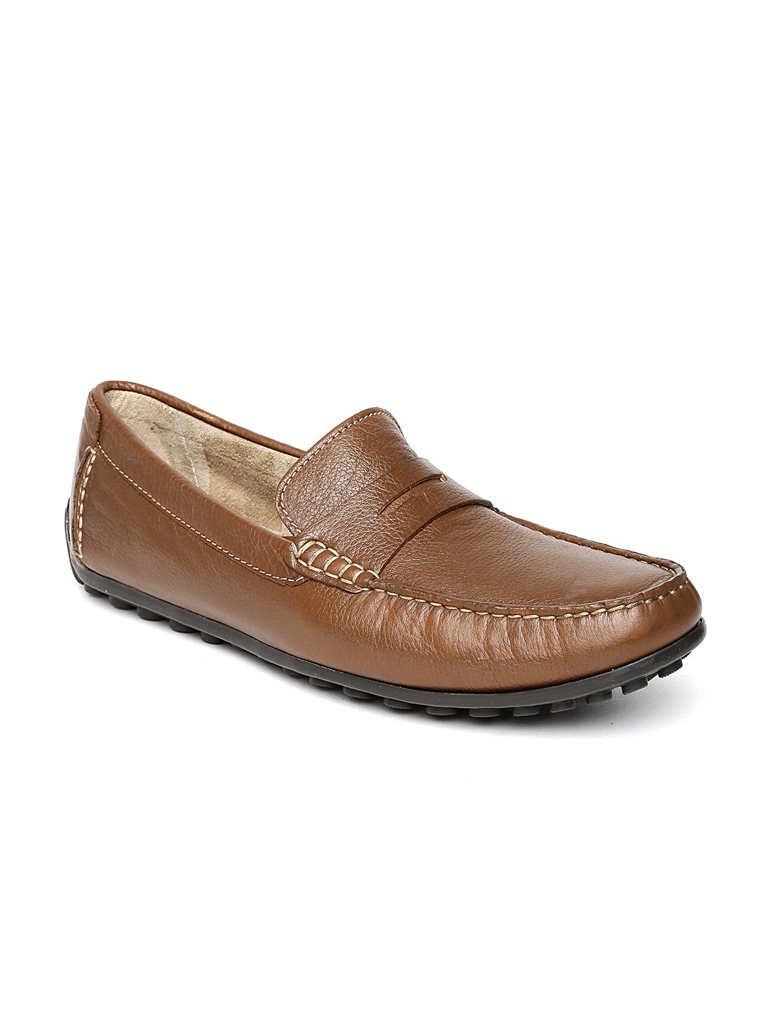 Buy Clarks Men Brown Leather Driving Shoes - Casual Shoes for Men ...