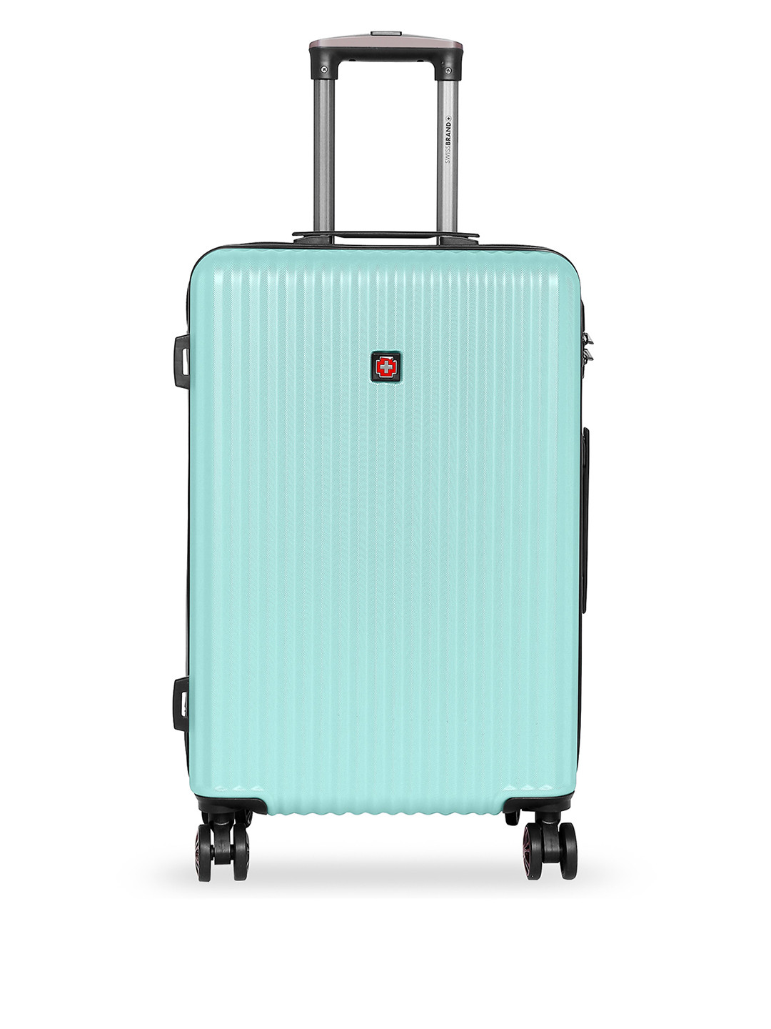 Buy SWISSBRAND RIGA Range Aqua 20" Cabin Hard Trolley Bag - Trolley Bag ...