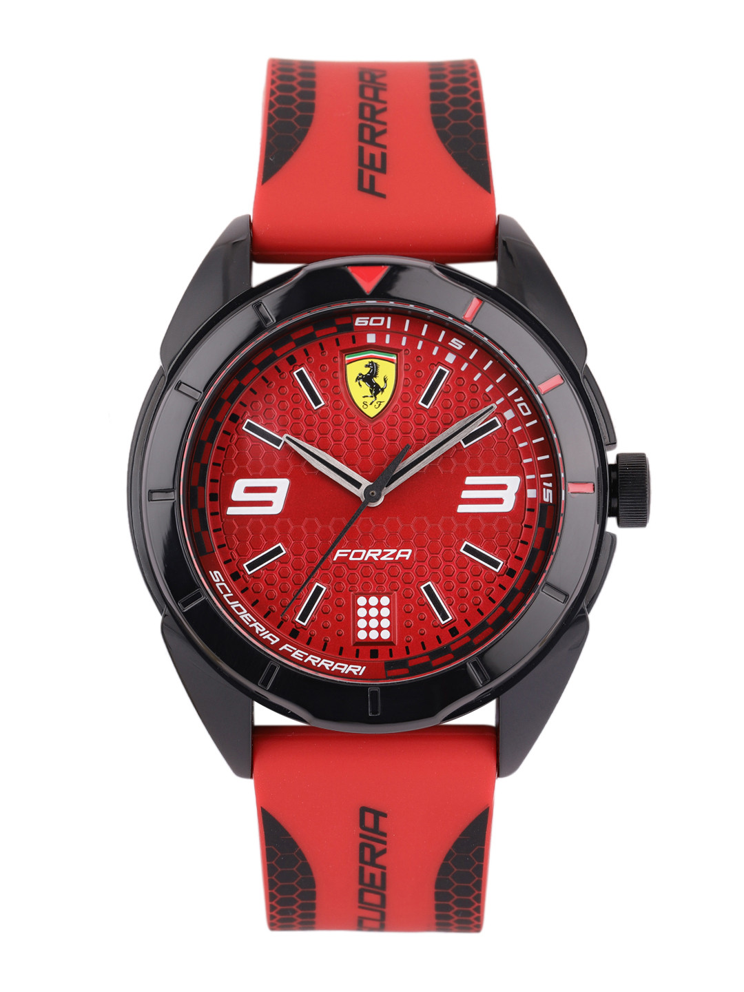 Buy SCUDERIA FERRARI Men Red FORZA Analogue Watch 0830517 - Watches for ...