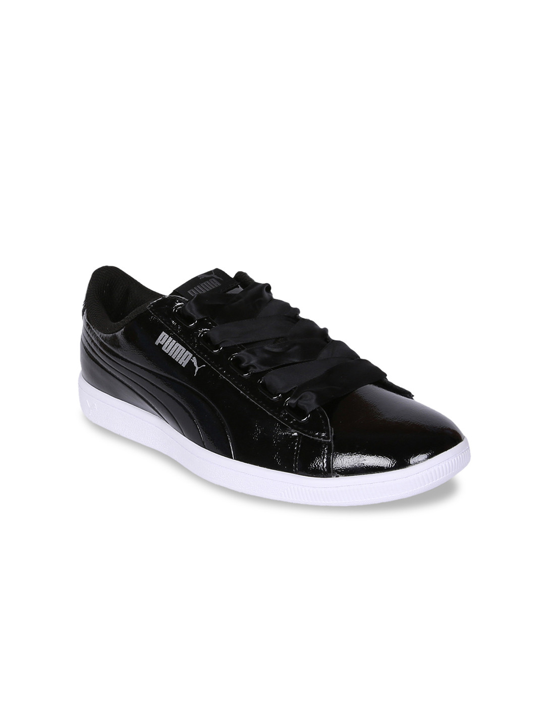Buy Puma Women Black Vikky Ribbon P Sneakers - Casual Shoes for Women ...