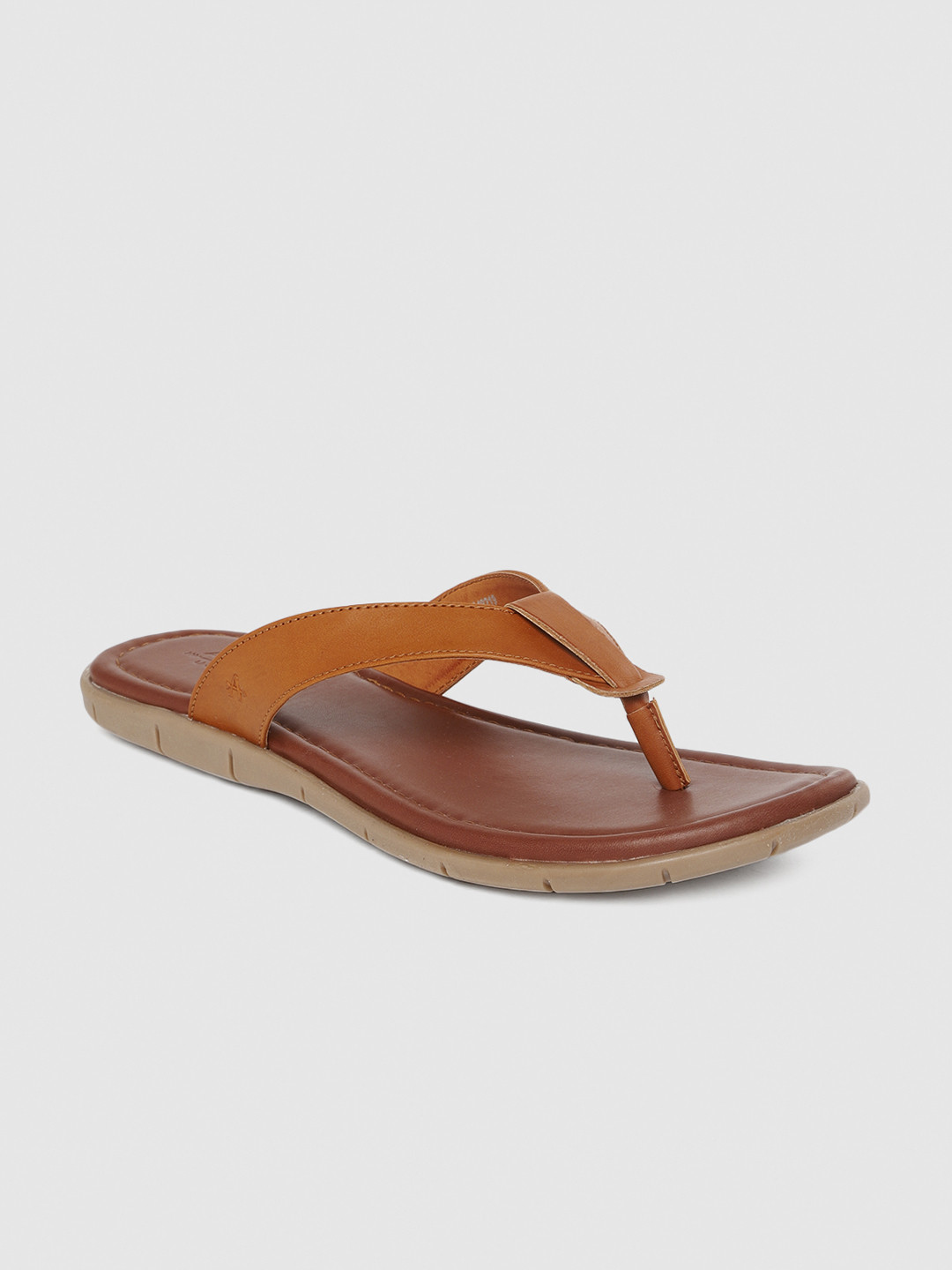 Buy Arrow Men Tan Brown Sandals - Sandals for Men 10330523 | Myntra