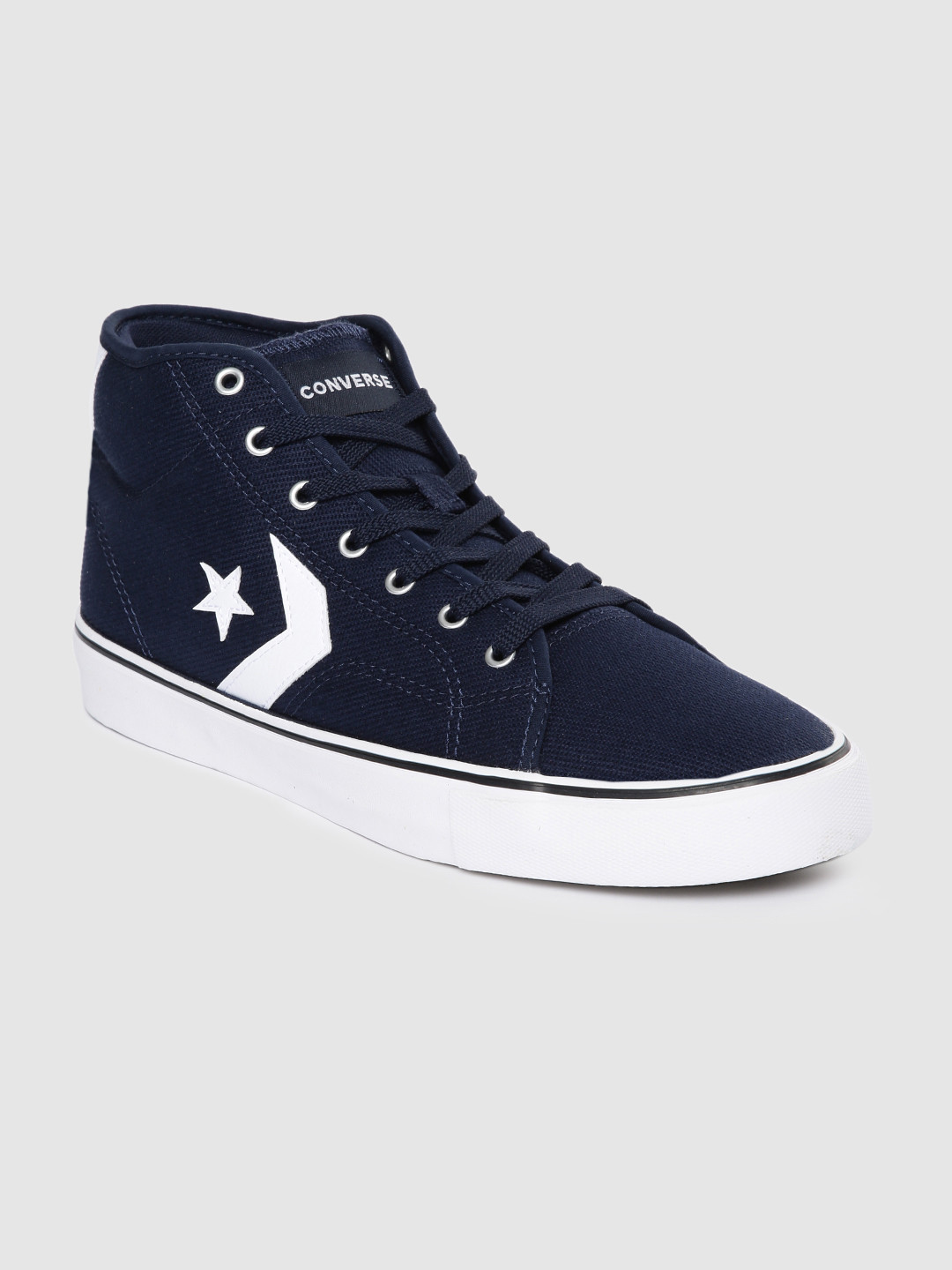 Buy Converse Unisex Blue Mid Top Sneakers - Casual Shoes for Unisex ...
