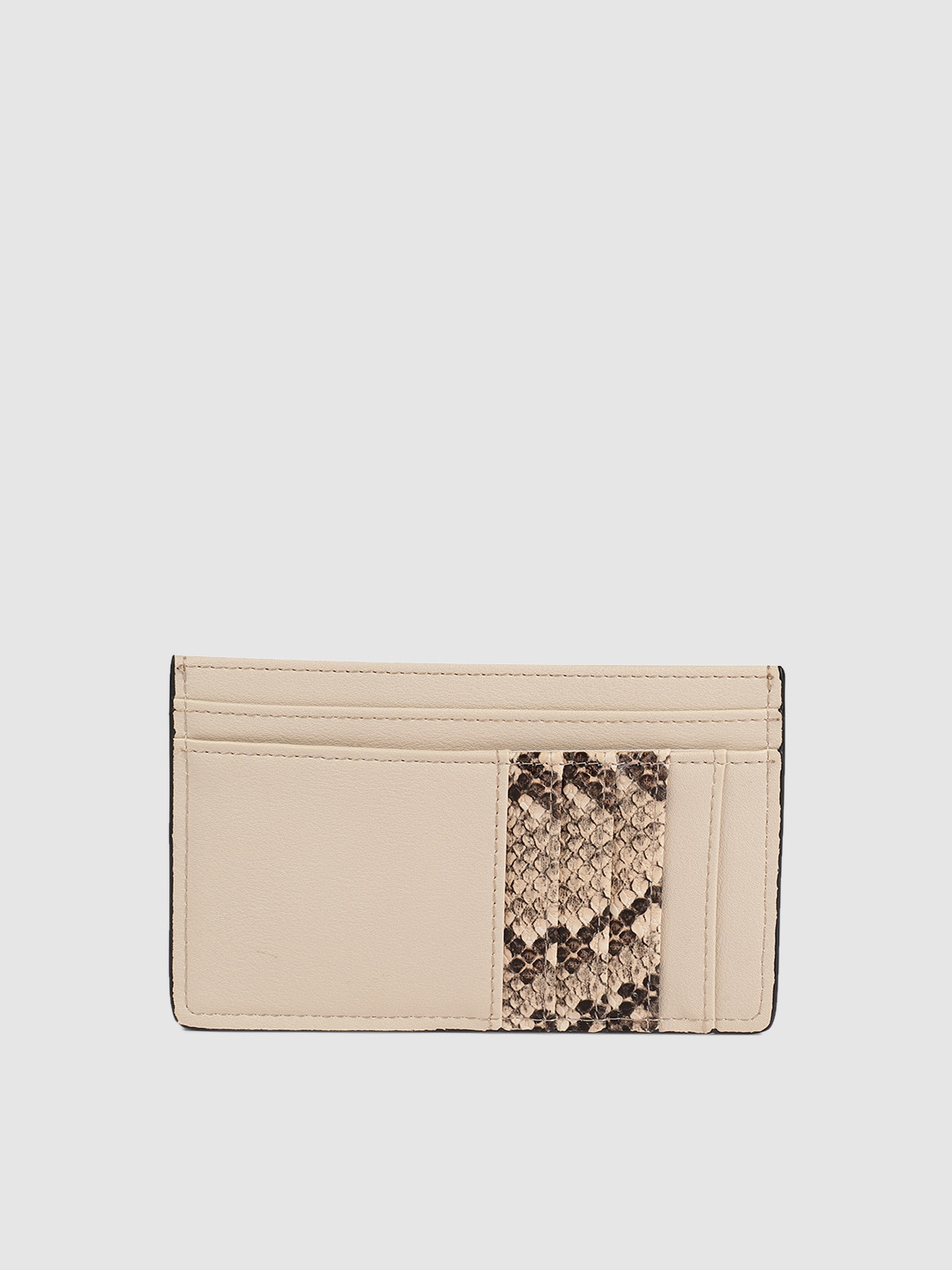 Buy Accessorize Women Beige Solid Card Holder - Wallets for Women ...