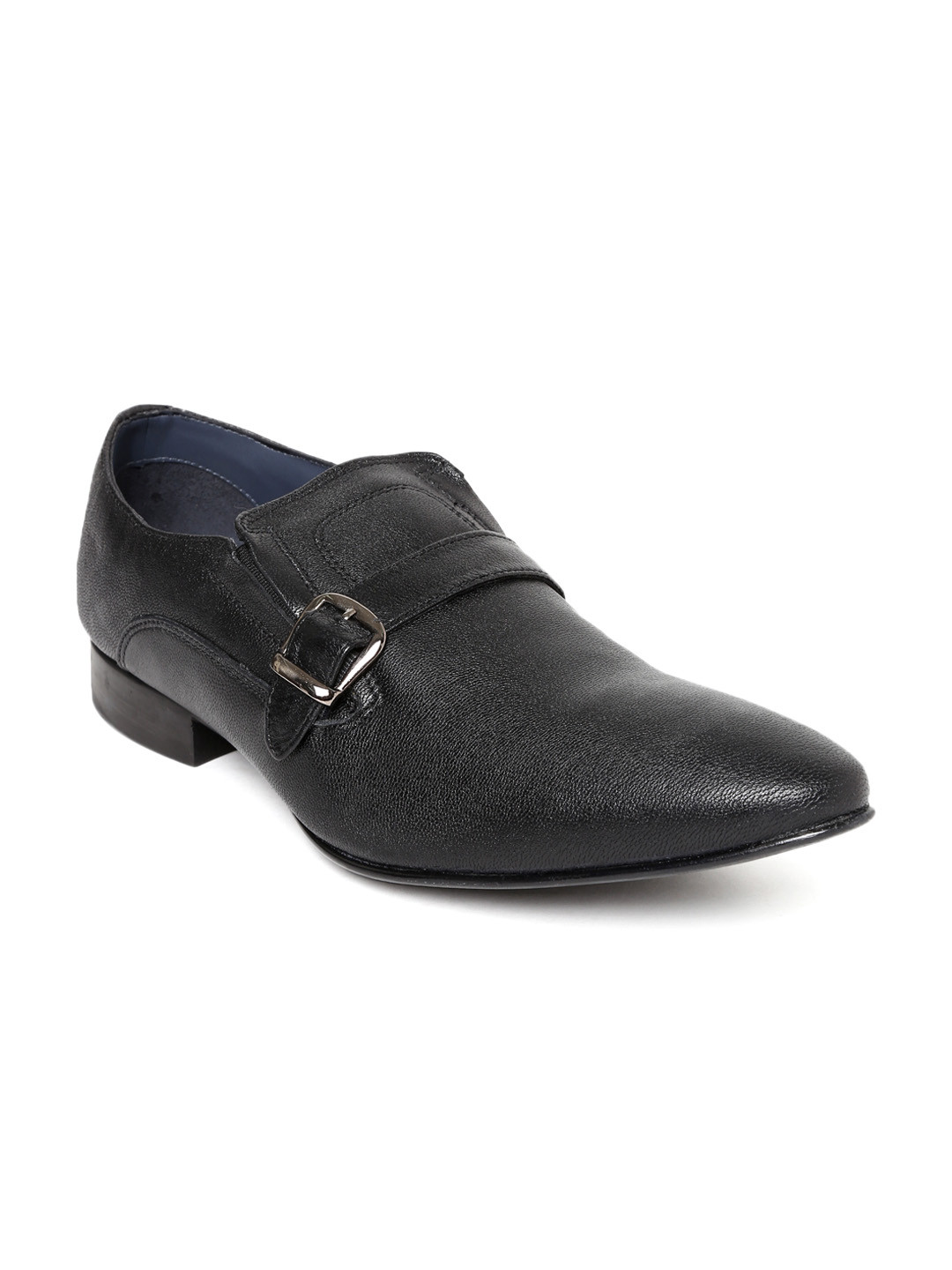 Buy Footin Men Black Formal Shoes - Formal Shoes for Men 1036754 | Myntra
