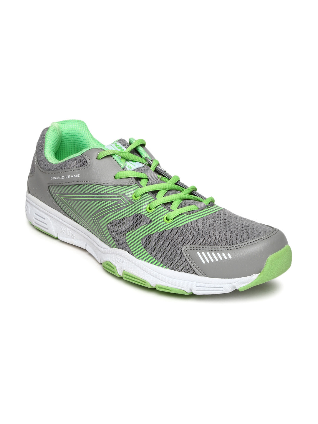 Buy Power Men Grey & Green Frigate Running Shoes - Casual Shoes for Men ...