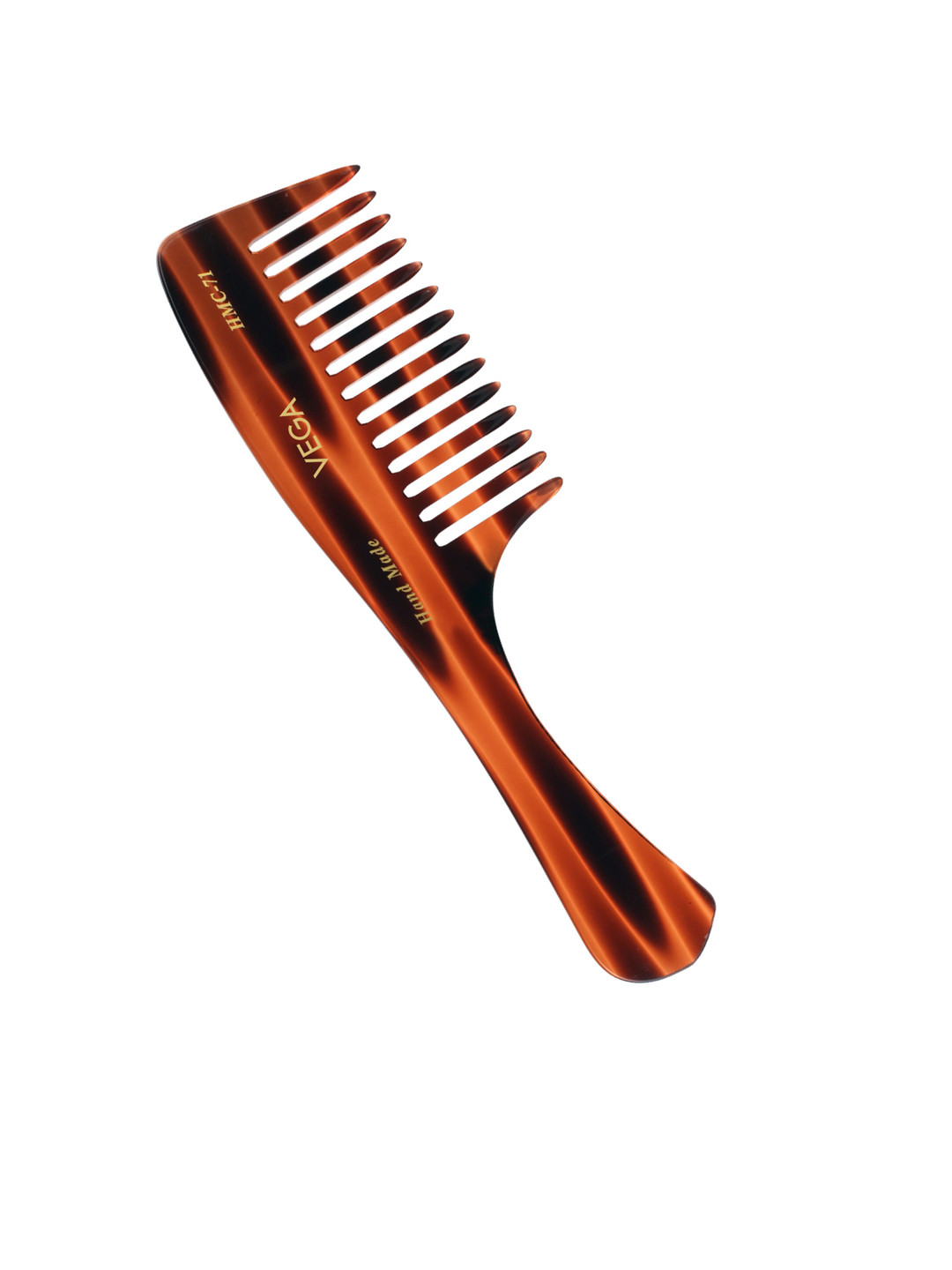Buy VEGA Tortoise Shell Shampoo Handmade Hair Comb HMC 71 - Hair Brush ...