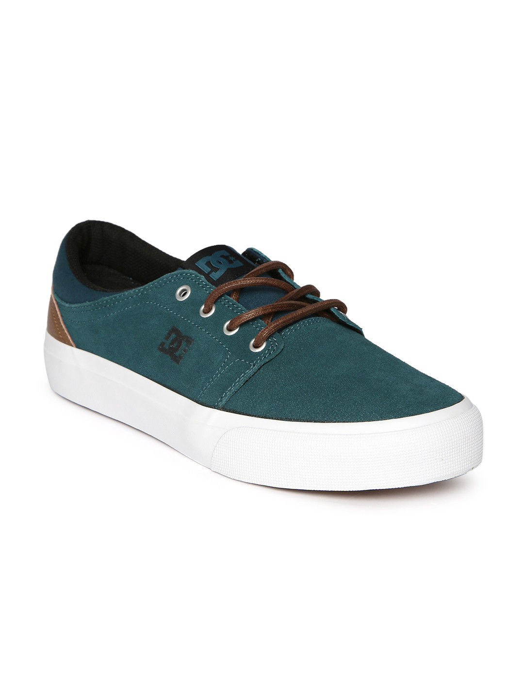 Buy DC Unisex Teal Green Suede Sneakers - Casual Shoes for Unisex ...