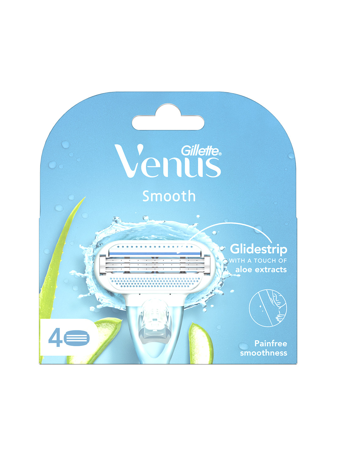 Buy Gillette Venus Women Set Of 4 Cartridges With Aloe Extracts ...