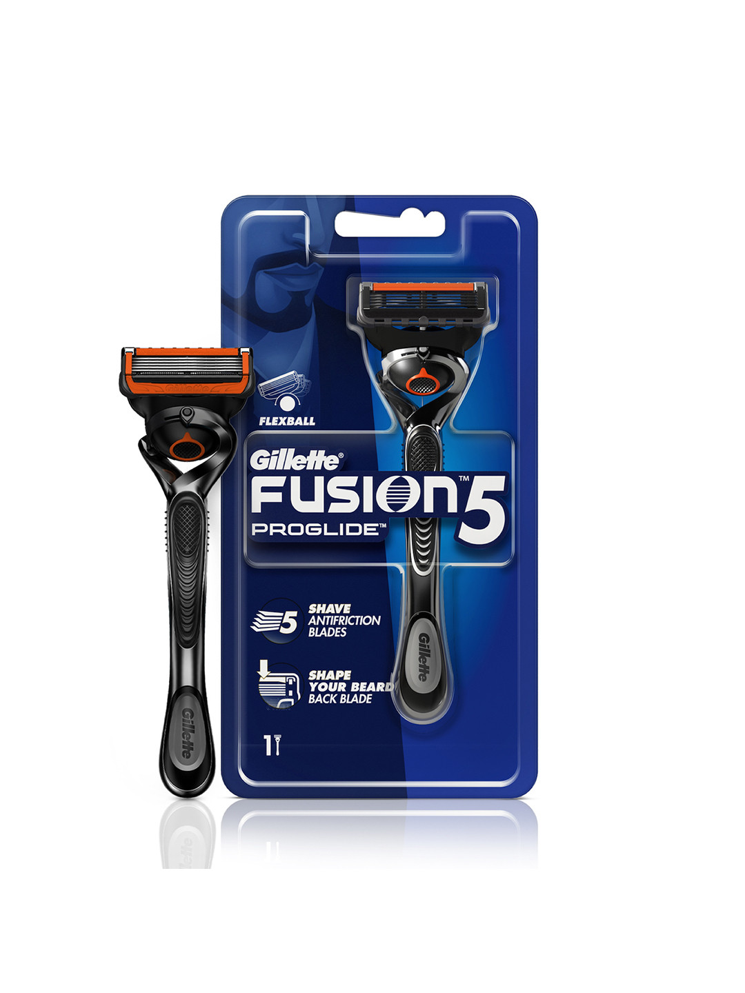 Buy Gillette Men Fusion Proglide Flexball Shaving Razor - Razors And ...