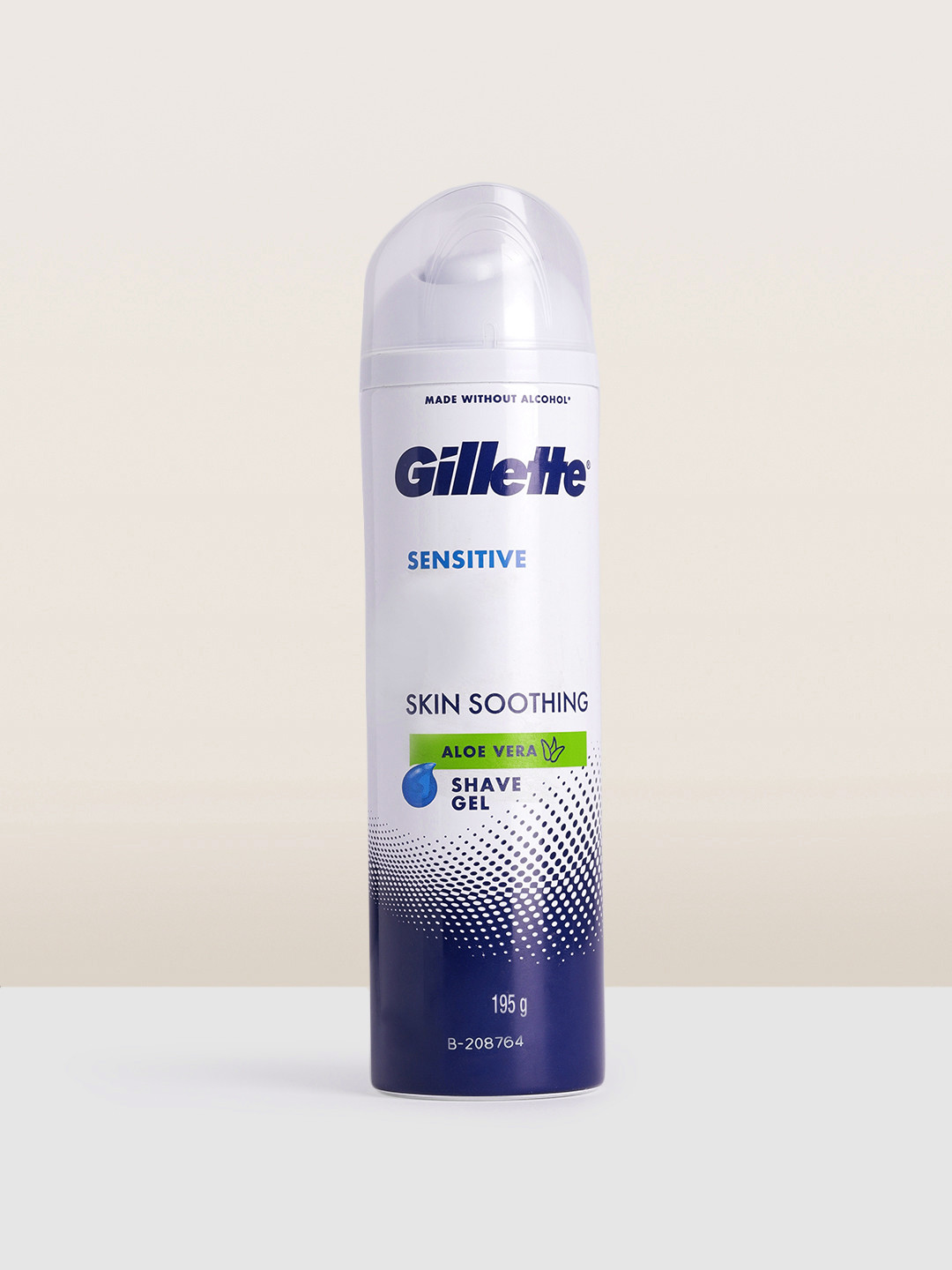 Buy Gillette Sensitive Skin Soothing Aloe Vera Shave Gel 195 G - Pre ...