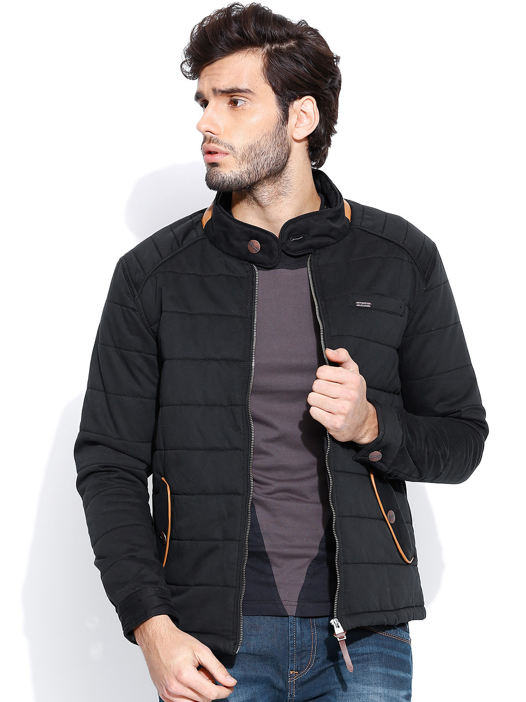 Buy Numero Uno Black Jacket - Jackets for Men 1046006 | Myntra