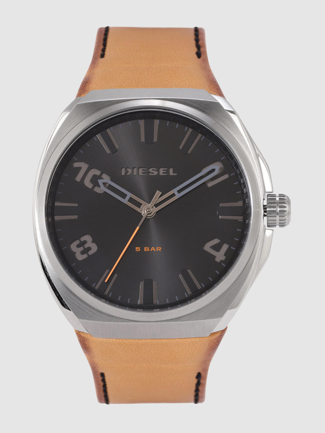Buy DIESEL STIGG Men Grey Analogue Watch DZ1883 - Watches for Men ...