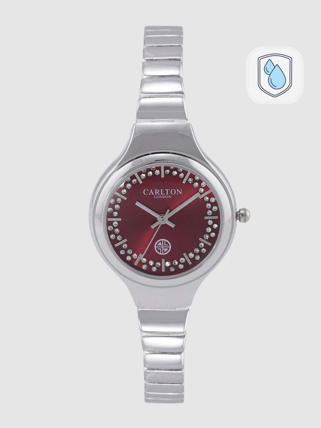 Buy Carlton London Women Burgundy Analogue Watch CL028SBUS - Watches for Women 10493964 | Myntra