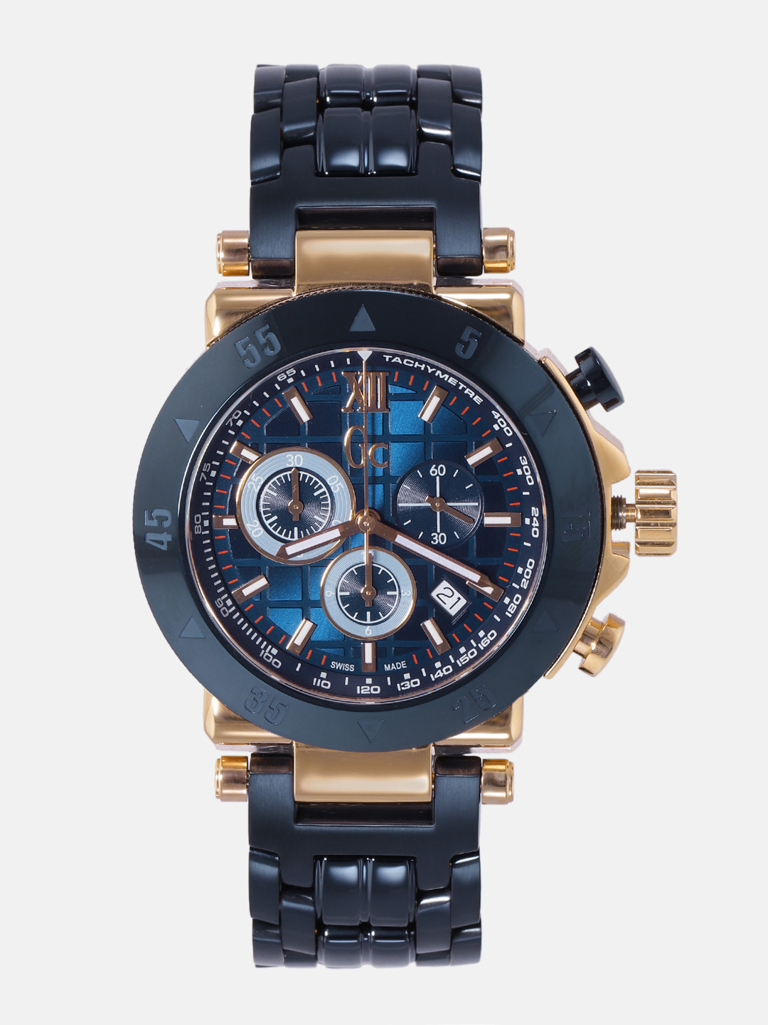 Buy GC Men Navy Blue Chronograph Analogue Watch X90012G7S - Watches for ...