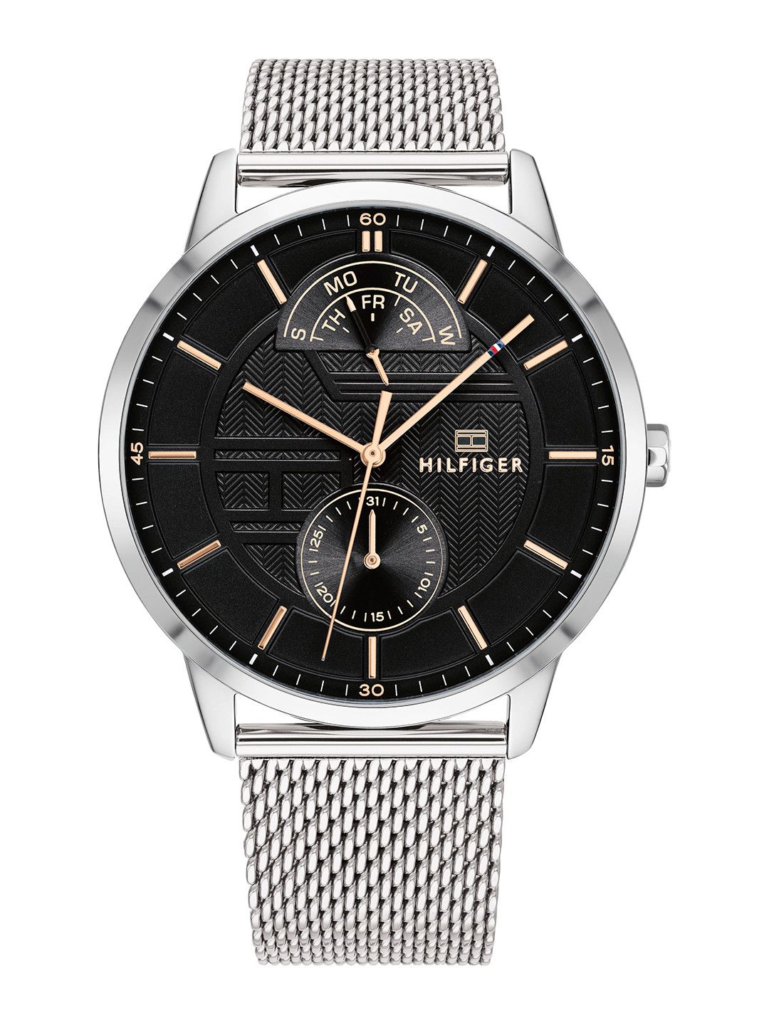 Buy Tommy Hilfiger Men Black Analogue Watch TH1791610W - Watches for ...