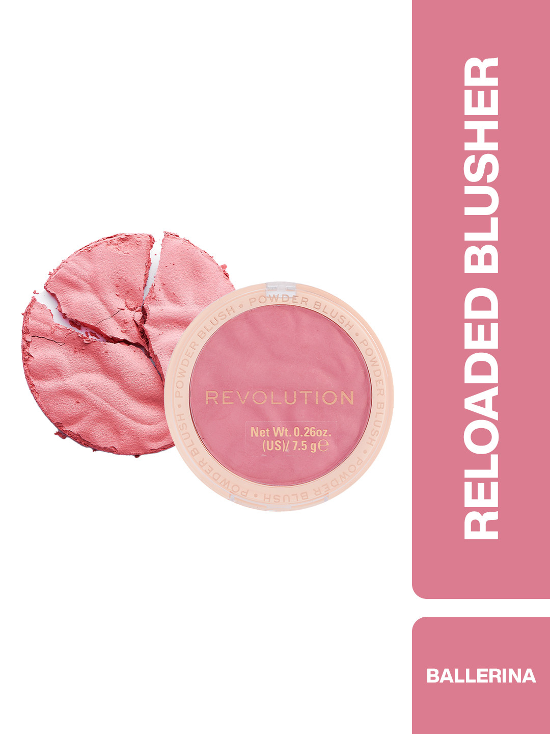 Buy Makeup Revolution London Blusher Reloaded Ballerina - Blush for ...