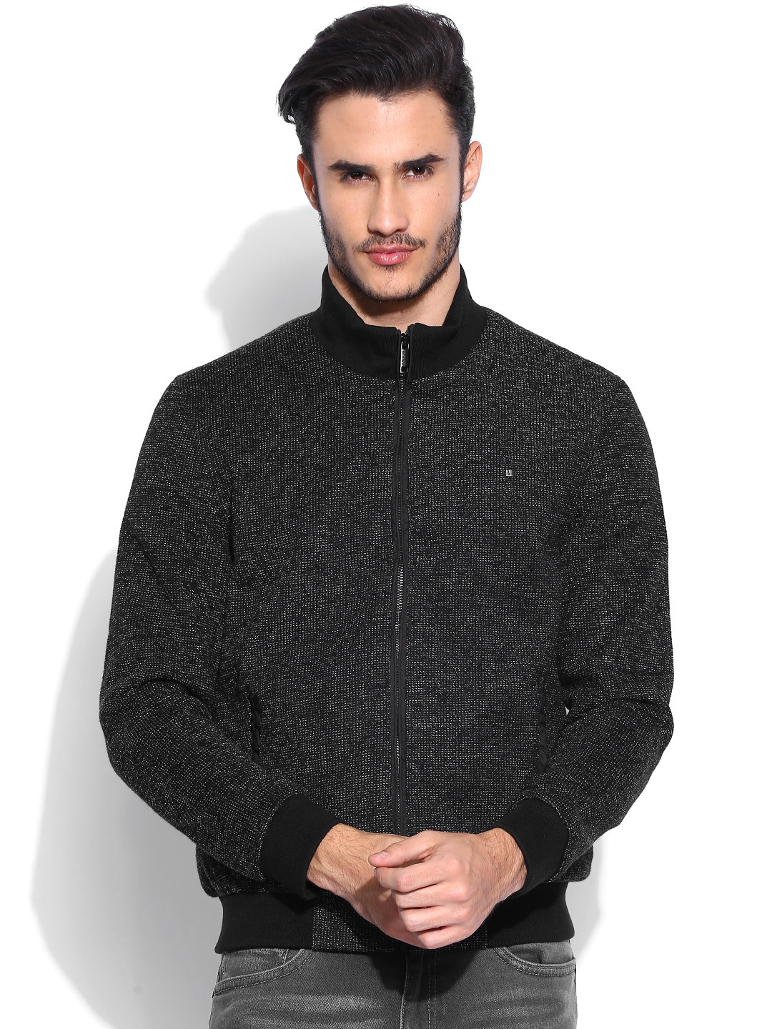 Buy Arrow New York Charcoal Grey Jacket - Jackets for Men 1050942 | Myntra