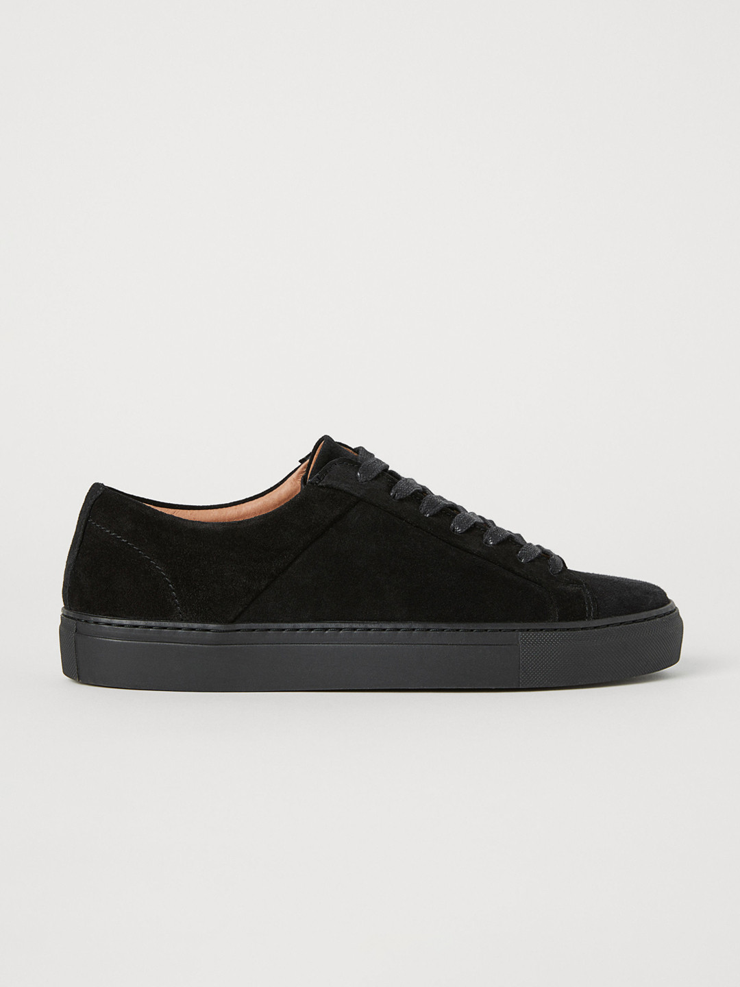 Buy H&M Men Black Solid Trainers - Casual Shoes for Men 10514778 | Myntra