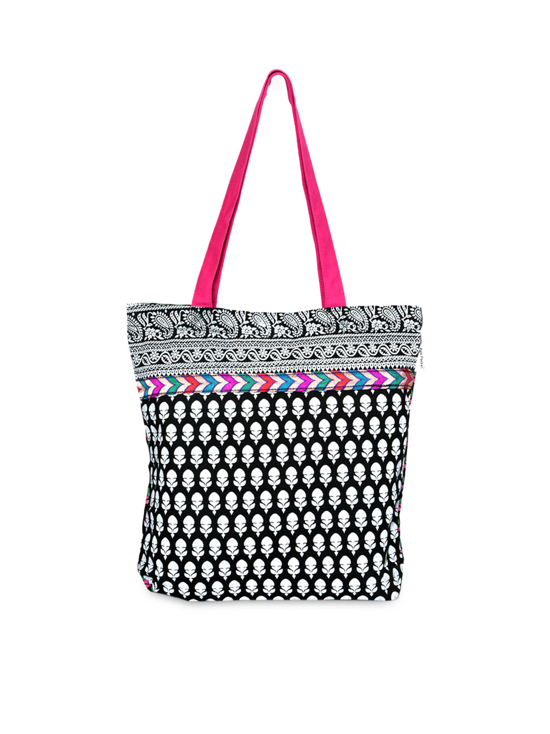 Buy Pick Pocket Black Printed Tote Bag - Handbags for Women 1051577 ...