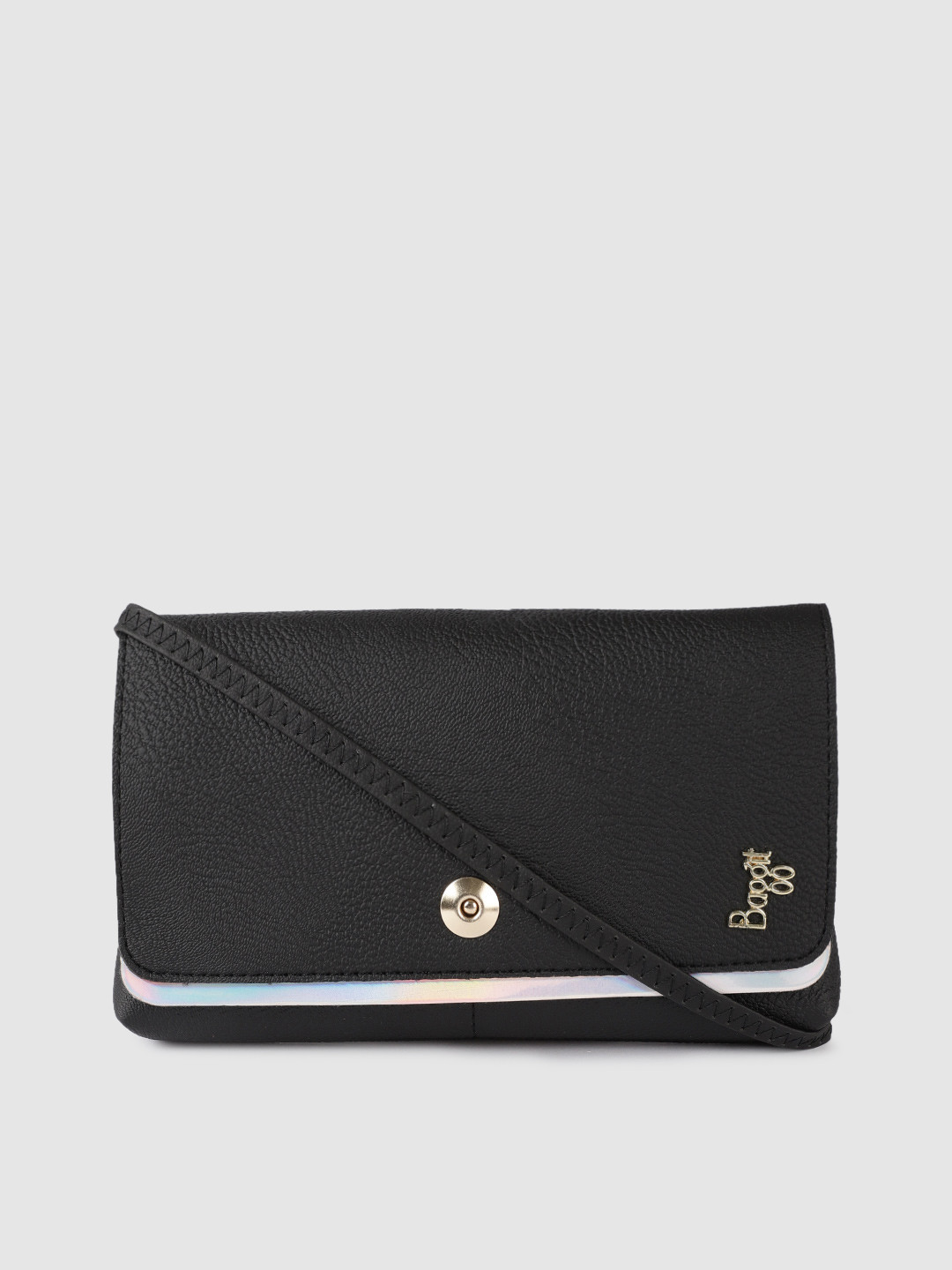 Buy Baggit Black Solid Purse - Clutches for Women 10538166 | Myntra