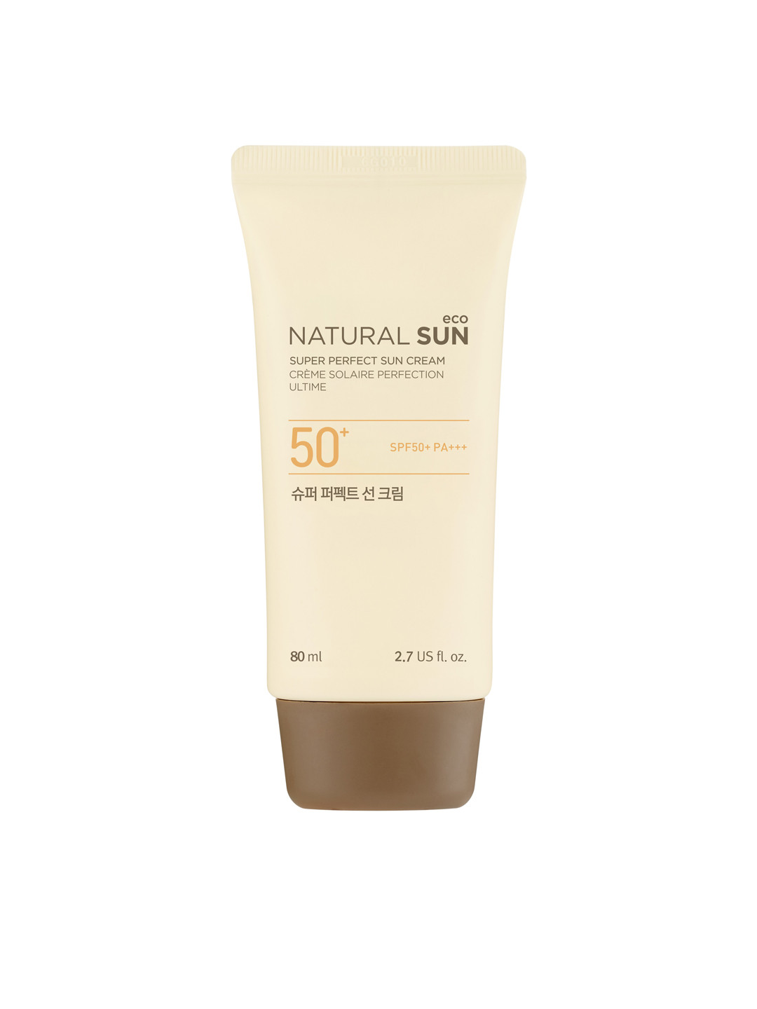 Buy The Face Shop Natural Sun Super Perfect Sun Cream SPF50+ PA+++ 80 ...