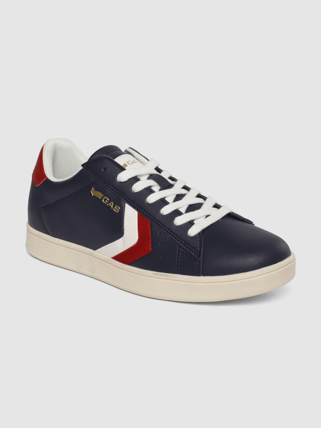 Buy GAS Men Navy Blue Sneakers - Casual Shoes for Men 10597622 | Myntra