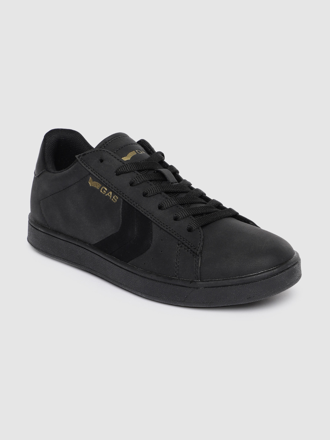 Buy GAS Men Black JOHNNY Sneakers - Casual Shoes for Men 10597630 | Myntra