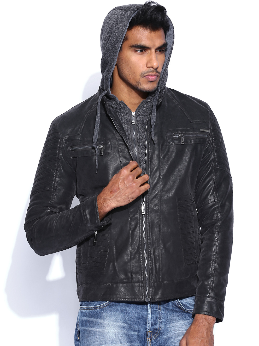 Buy Killer Charcoal Grey Hooded Jacket - Jackets for Men 1061758 | Myntra