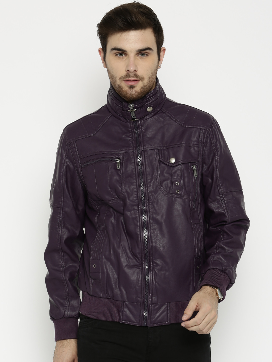Buy Killer Purple Jacket - Jackets for Men 1061764 | Myntra