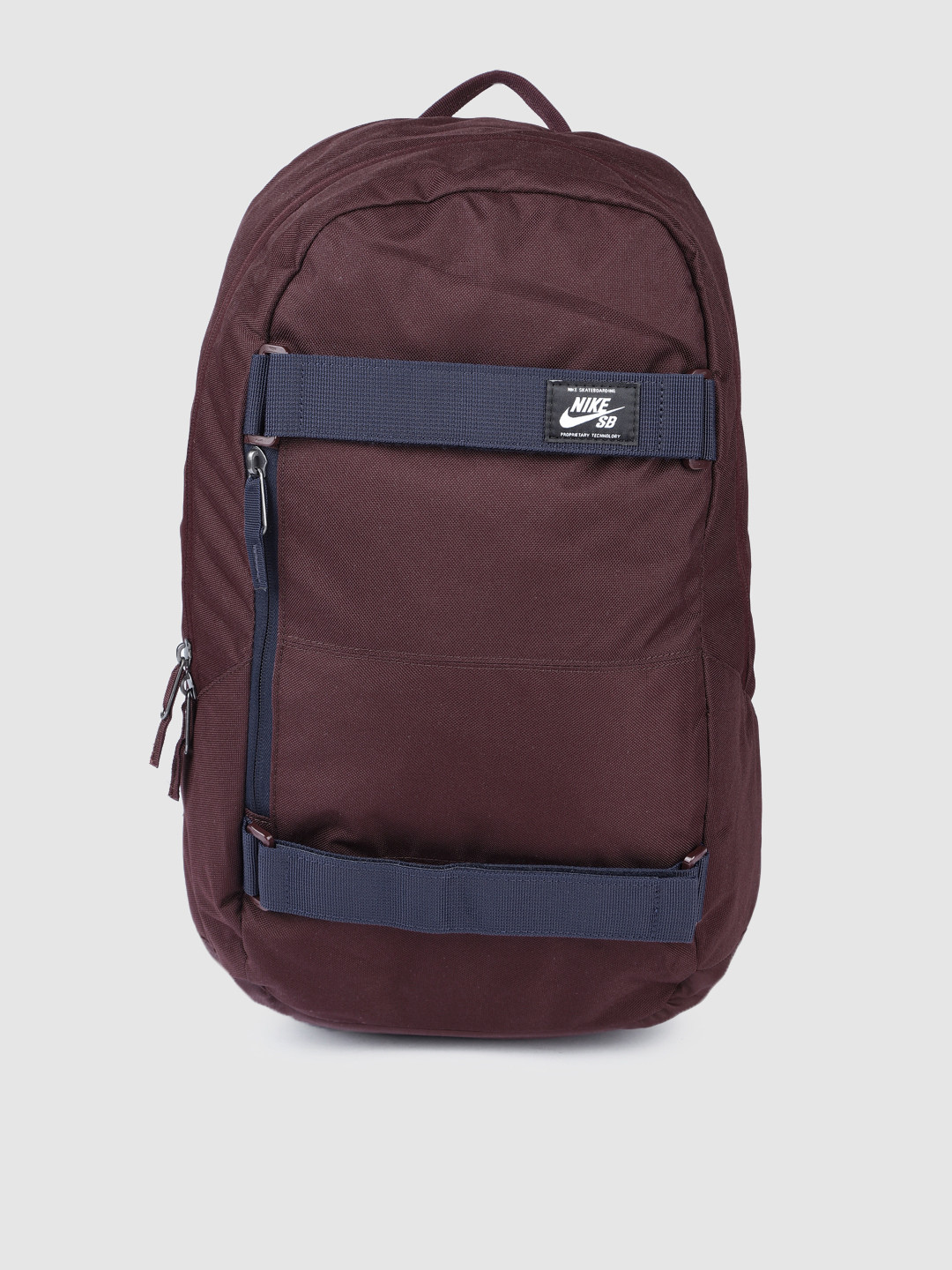 Buy Nike Men Maroon Solid Backpack - Backpacks for Men 10638306 | Myntra