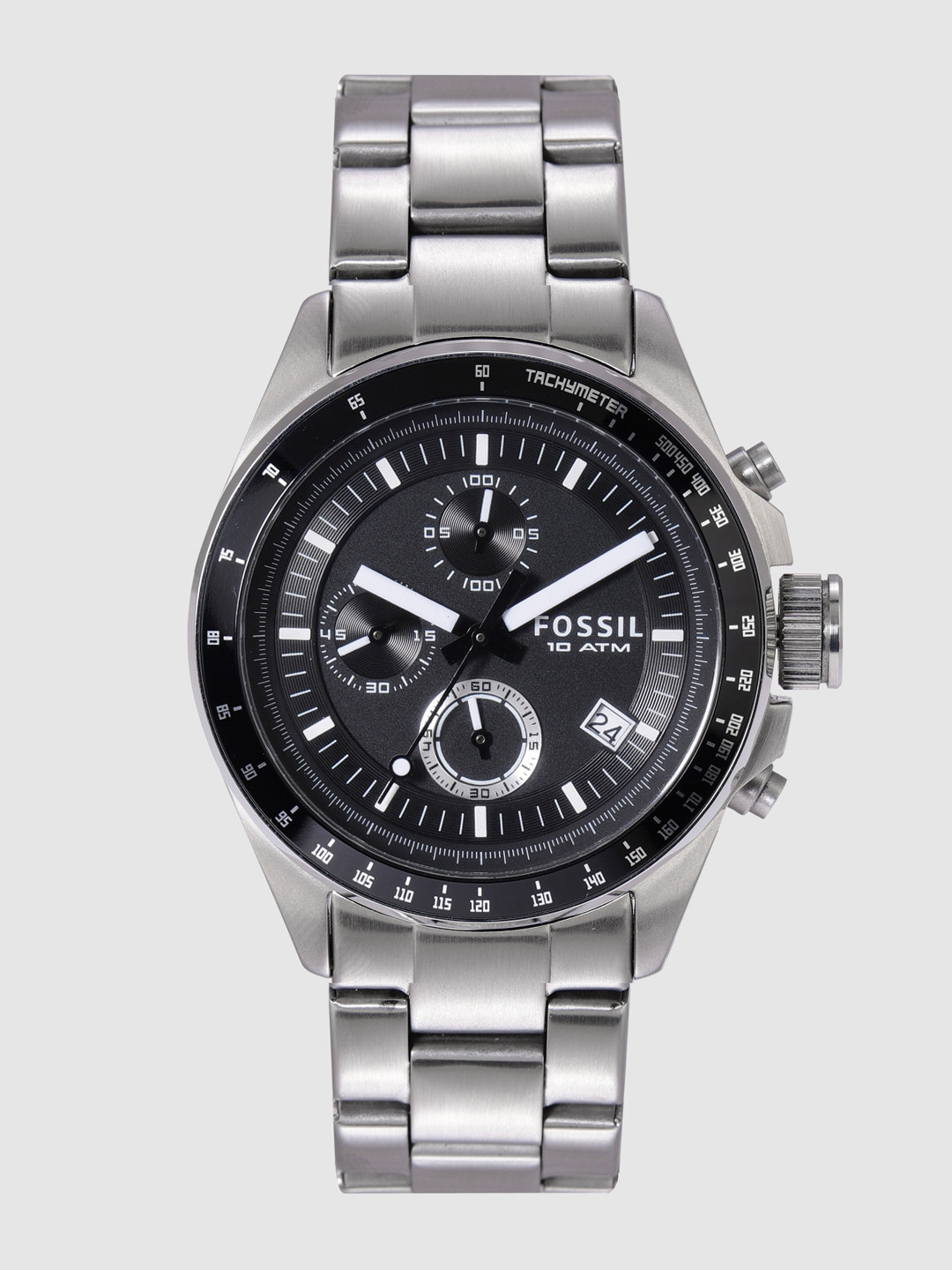 Buy Fossil Men Black Factory Serviced Analogue Watch CH2600 - Watches ...
