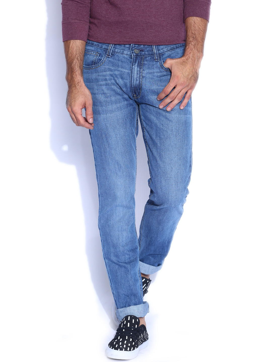 Buy Highlander Blue Jeans - Jeans for Men 1066477 | Myntra
