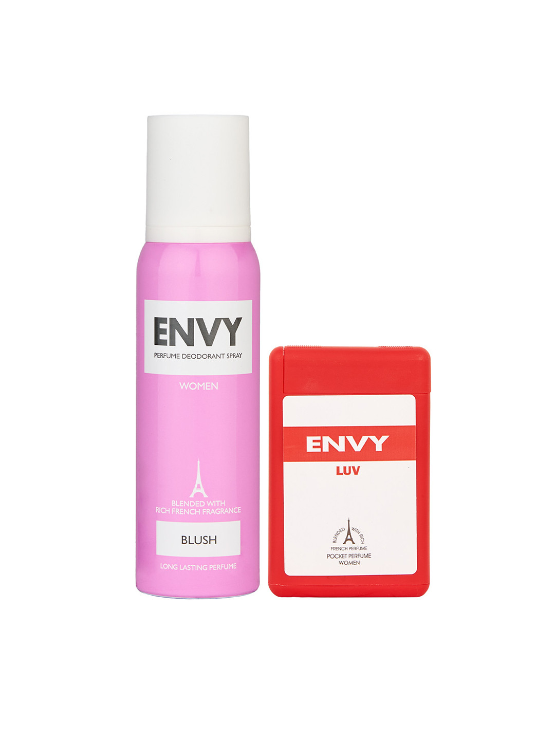 Buy Envy Women Blush Perfume Deodorant 115g & Luv Pocket Perfume 18ml ...