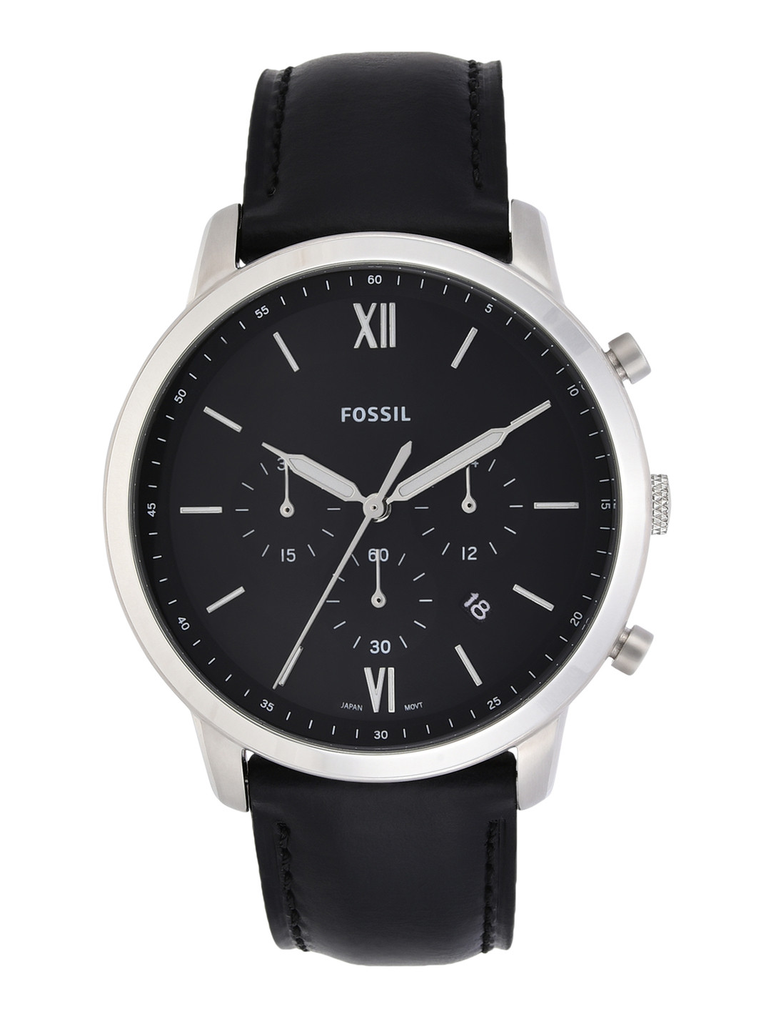 Buy Fossil Men Black Analogue Watch FS5452 - Watches for Men 10701852 ...