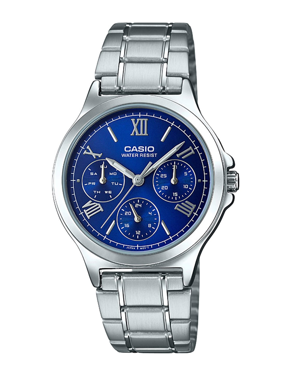 Buy CASIO Enticer Women Blue Analogue Watch A1695 LTP V300D 2A2UDF ...