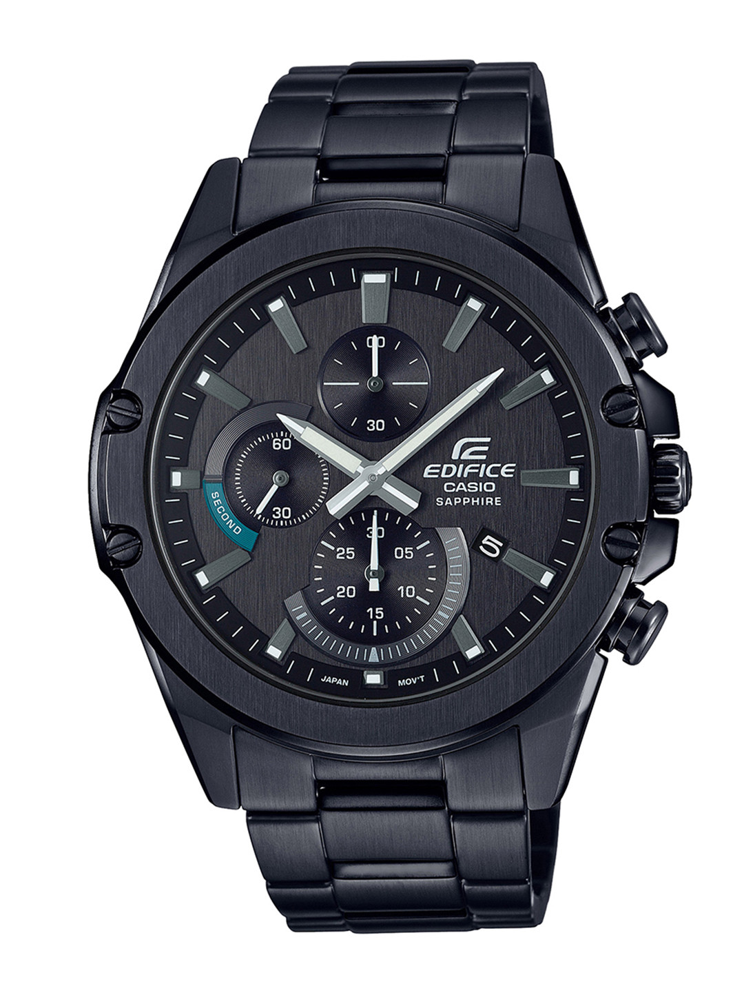 Buy CASIO Men EDifice EFR S567DC 1AVUDF Black Analog Dial Black ...